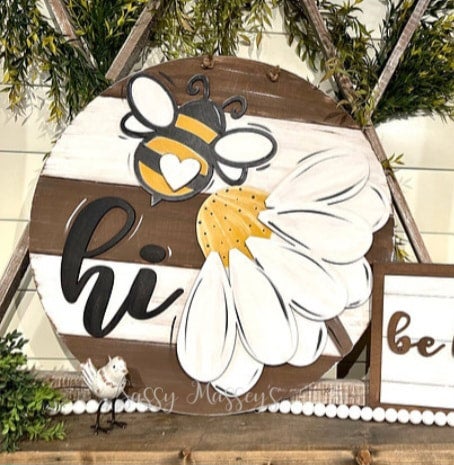 Hi Bee Flower | Sassy Masseys
